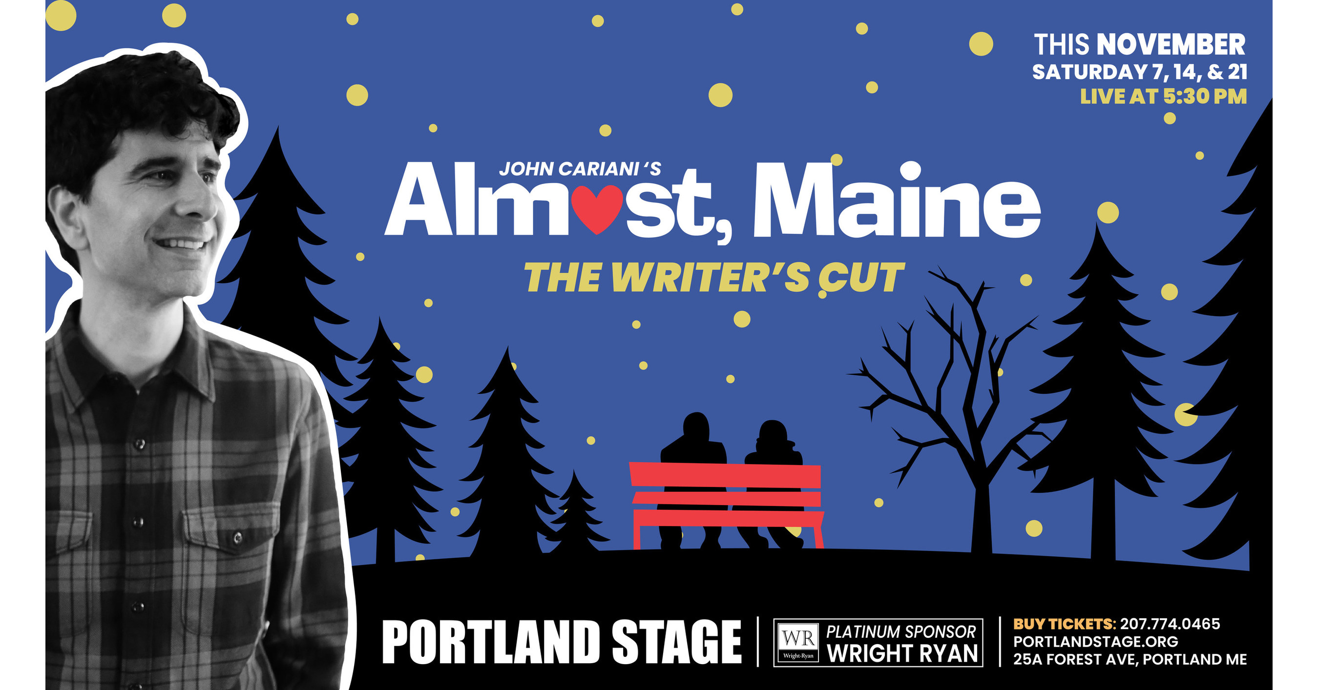 Portland Stage Offers Free, Live, Digital Series With Tony-Nominated ...