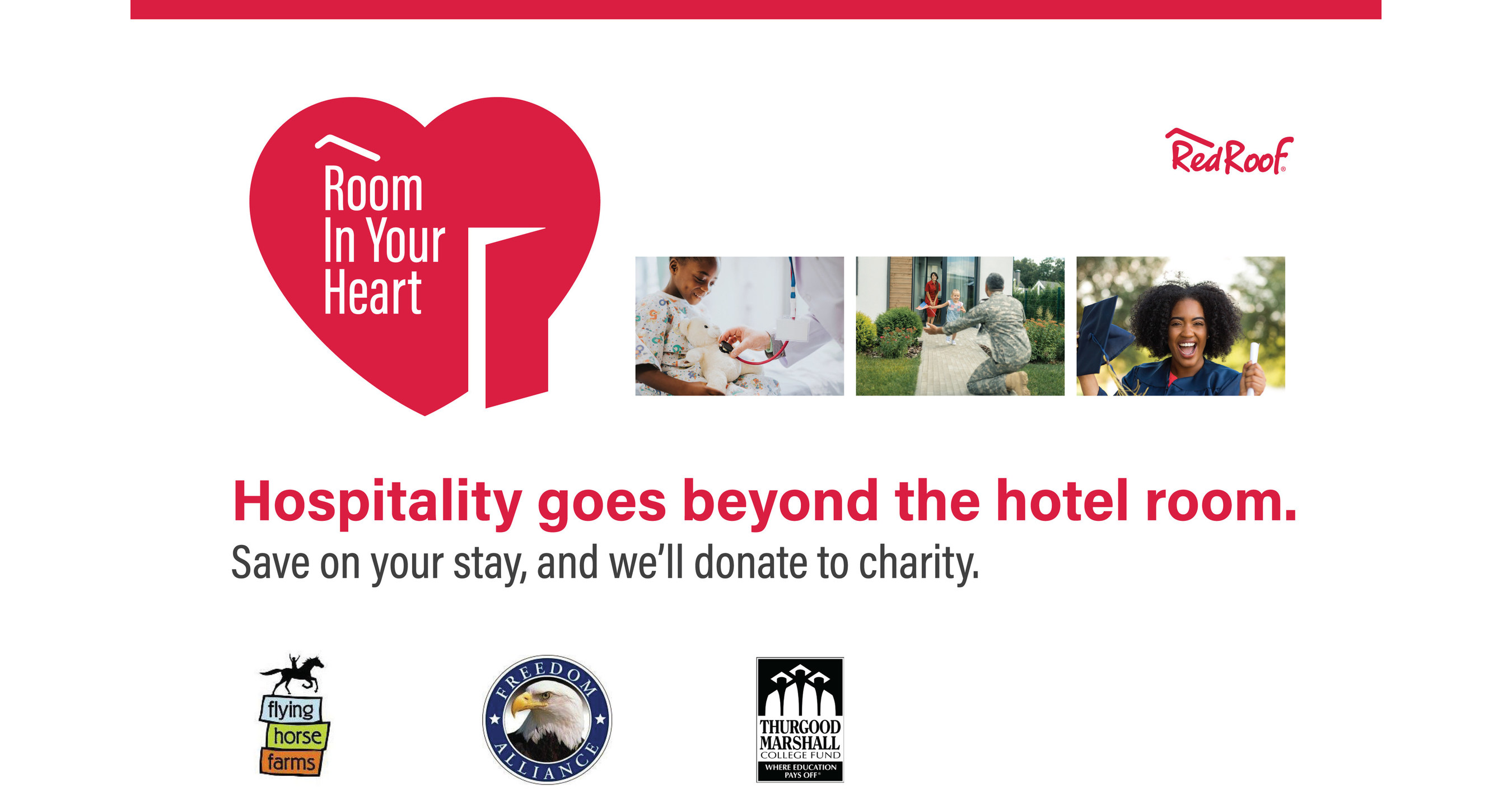 Red Roof® Room in Your Heart campaign is giving back again to charities ...