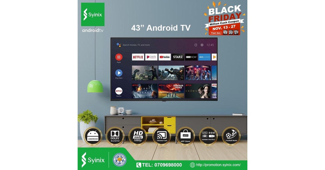 Syinix Electronics Technology Ltd Announces Extended Black Friday ...