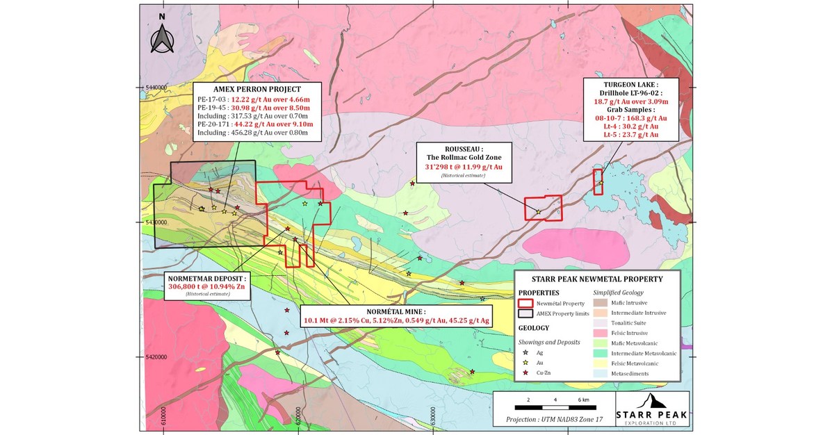 Starr Peak Completes Compilation of Historical Normetal Mining Data and ...