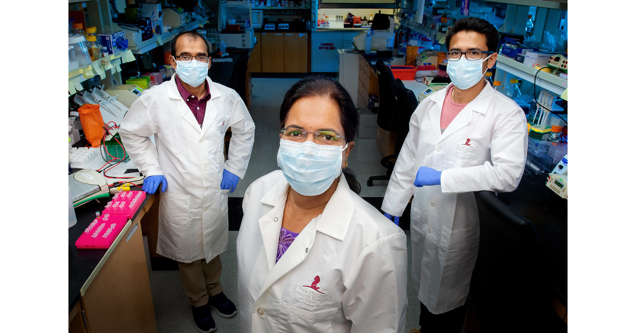 In the lab, St. Jude scientists identify possible COVID-19 treatment
