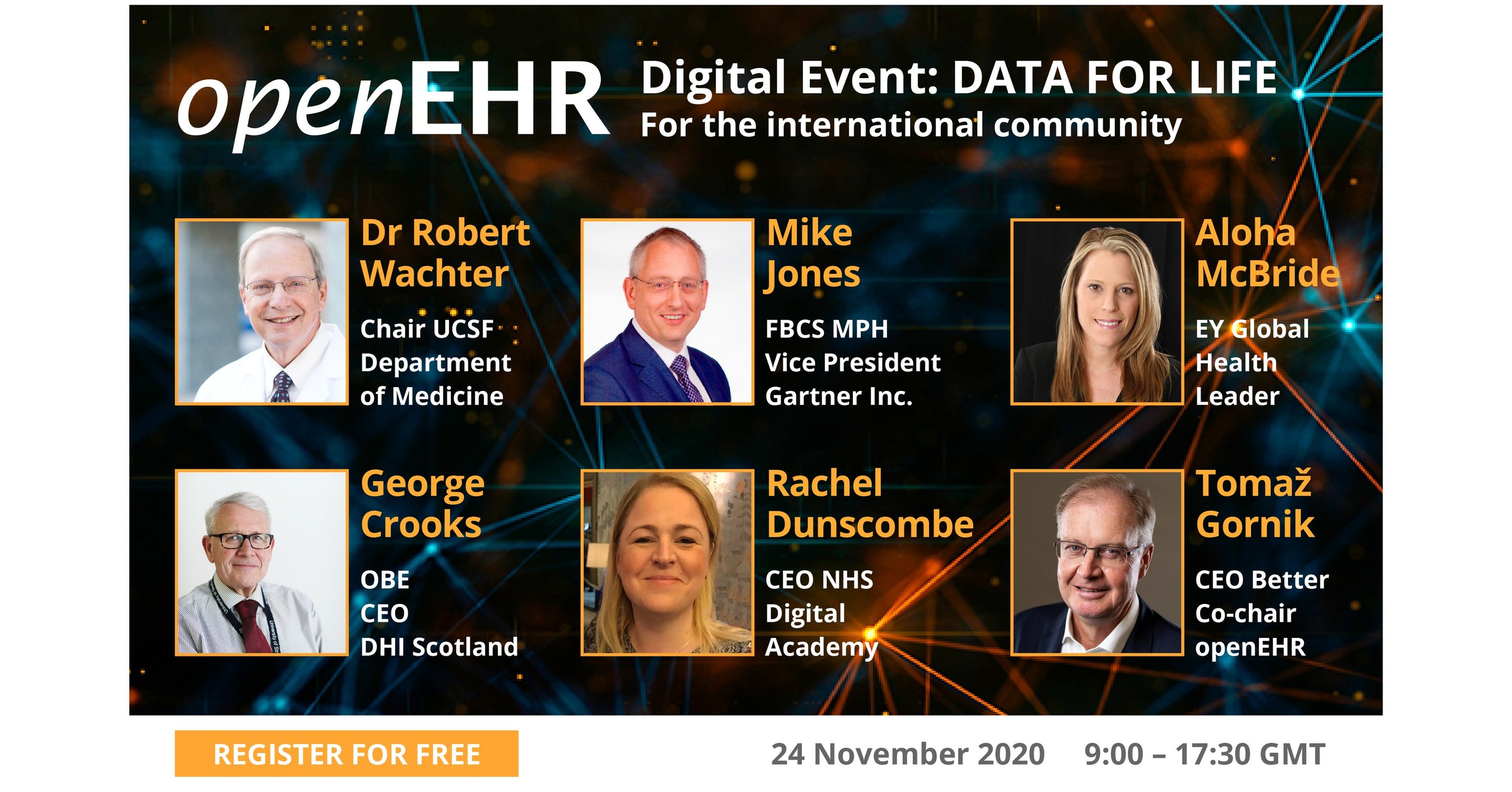 openEHR 2020 Digital Event Featuring Dr. Robert Wachter