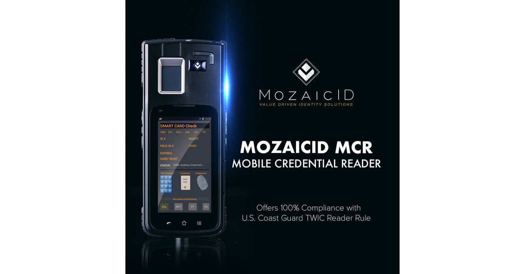 MaxID Designer Creates MozaicID Mobile Credential Reader Compliant with ...