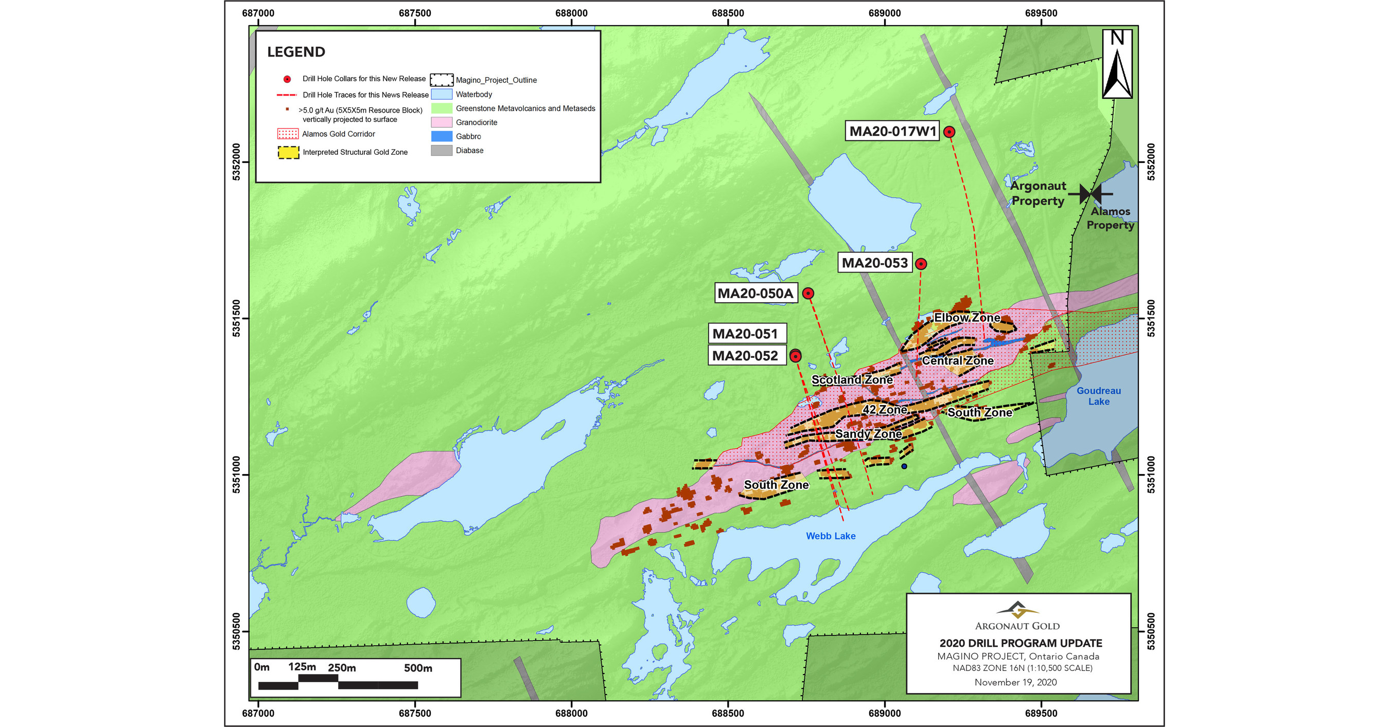 Argonaut Gold Discovers Four New High-Grade Mineralized Gold Zones ...