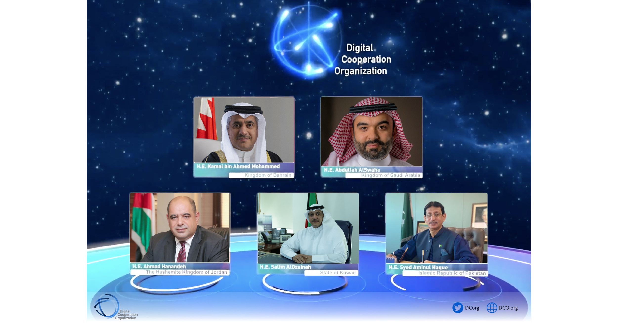 Five nations unite to launch the Digital Cooperation Organization to Realize a Digital Future ...