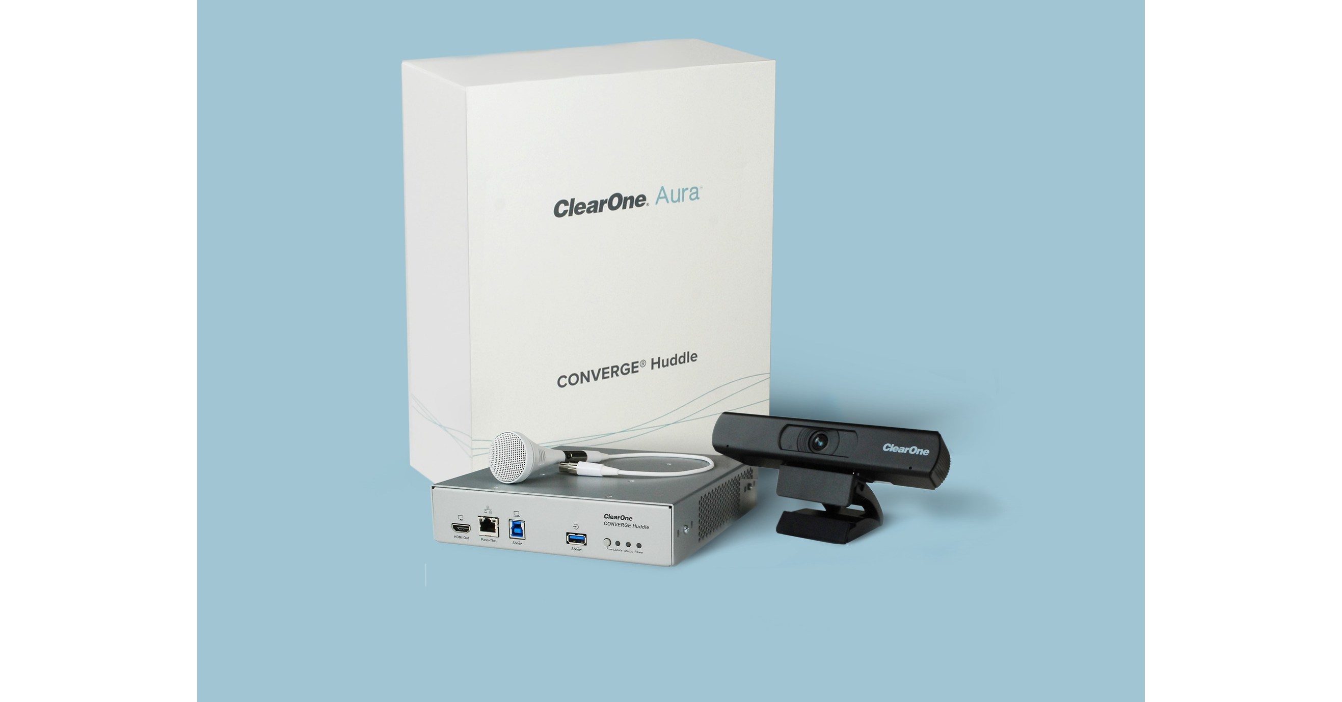 New ClearOne Aura Delivers Pre-Packaged Professional Audio and Video ...