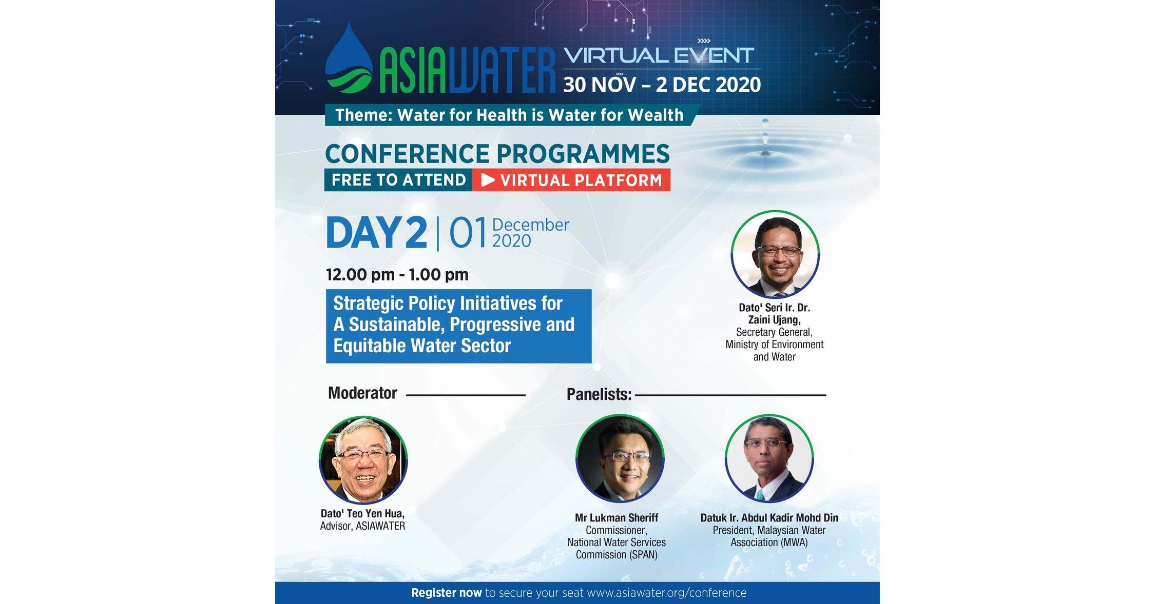 ASIAWATER Virtual Event Opens to Welcome Water Professionals