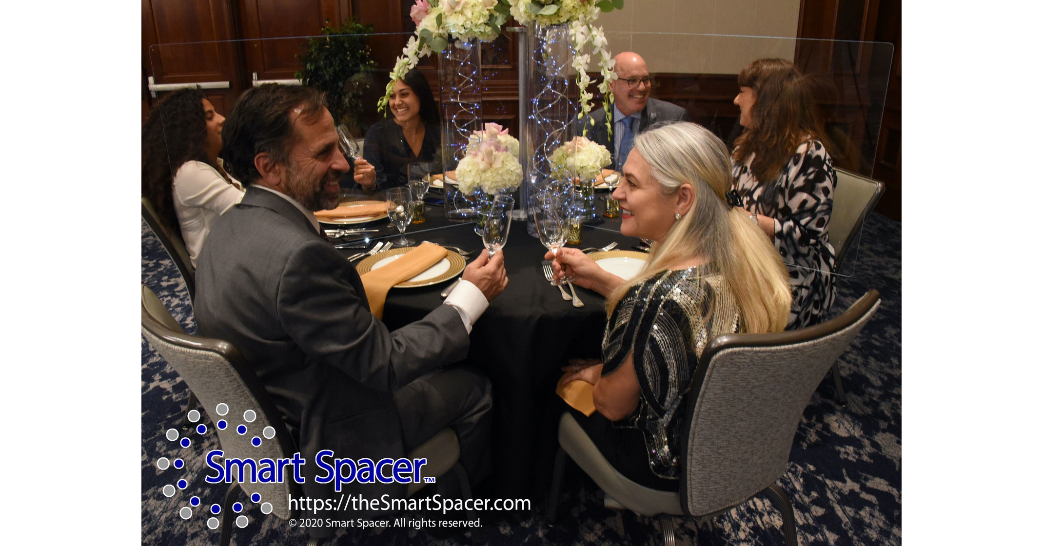 Tech Minded Now Shipping Smart Spacer™: The Unique, Round Table Divider ...