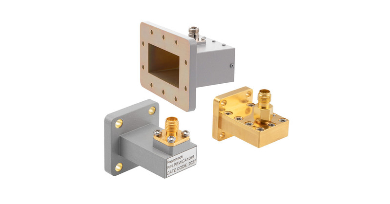 Pasternack Releases New Flange-Style Waveguide-to-Coax Adapters