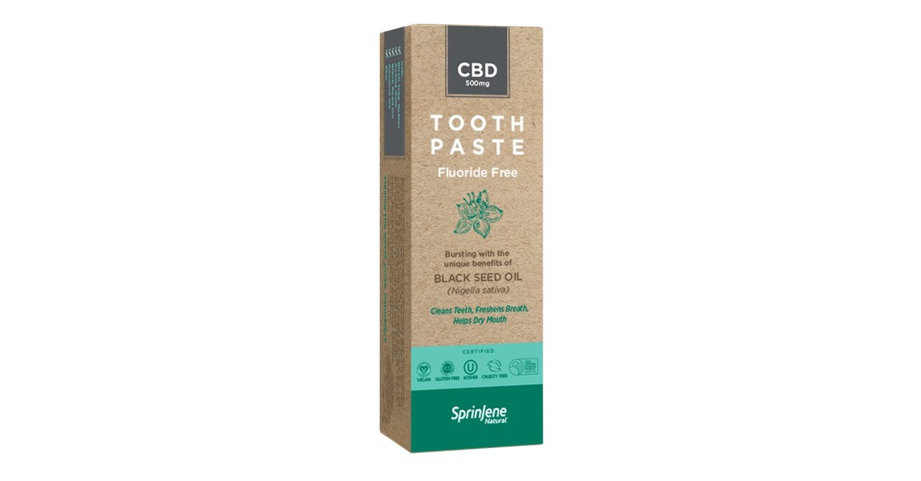 SprinJene® CBD Toothpaste Hits Shelves in United States
