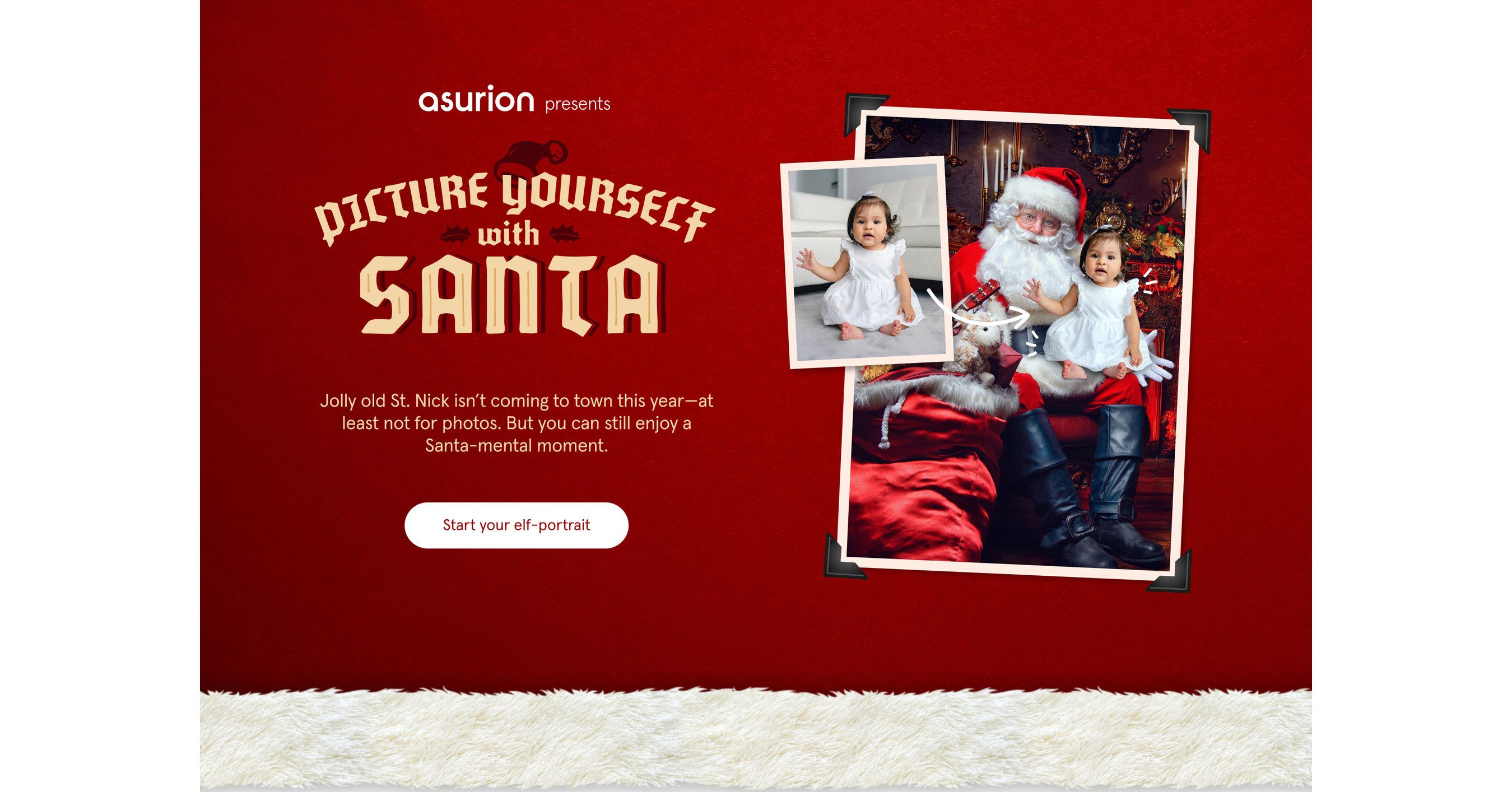 Asurion Launches Free Virtual Photos with Santa