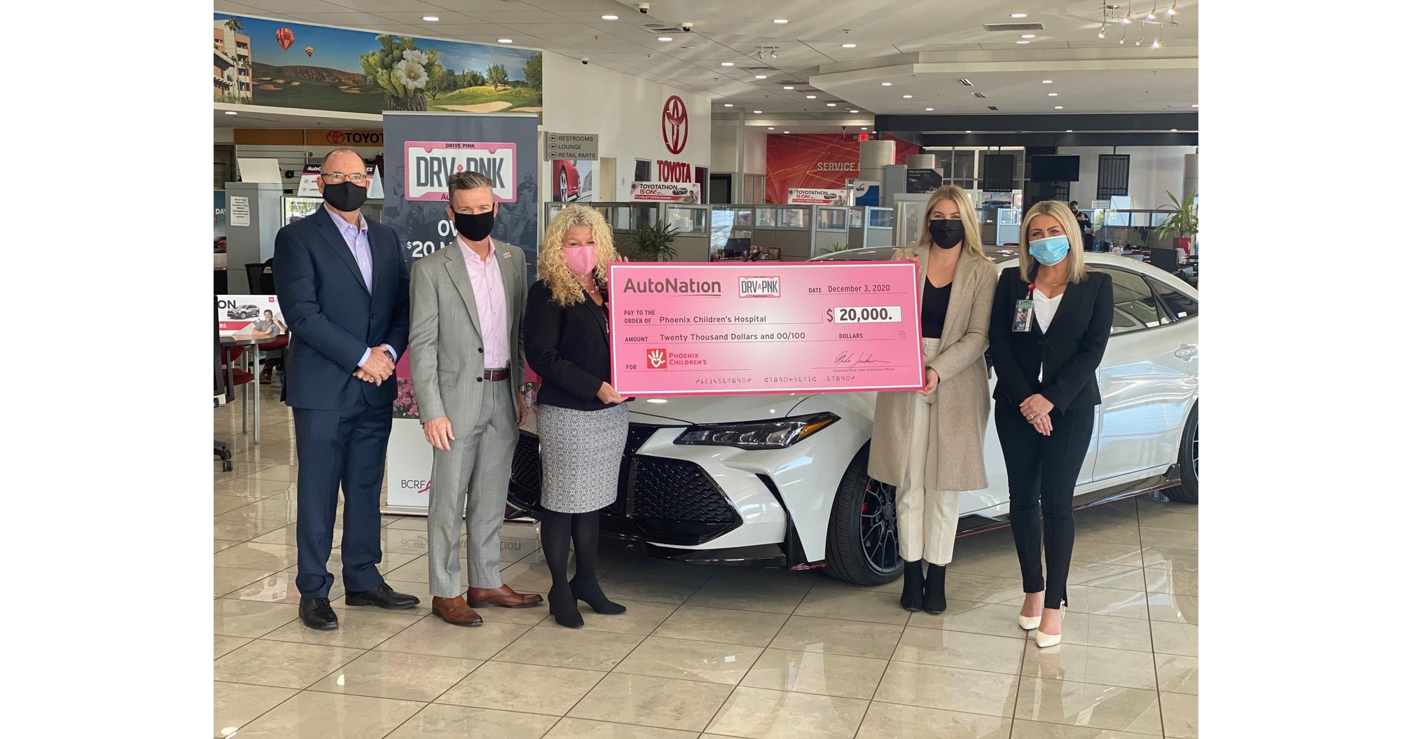 AutoNation Donates $20,000 to Phoenix Children's Hospital