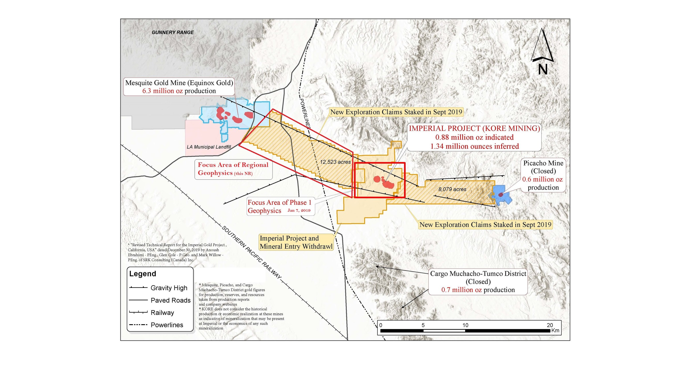 KORE Mining Discovers Gold in Dry Stream Beds Between Imperial and ...