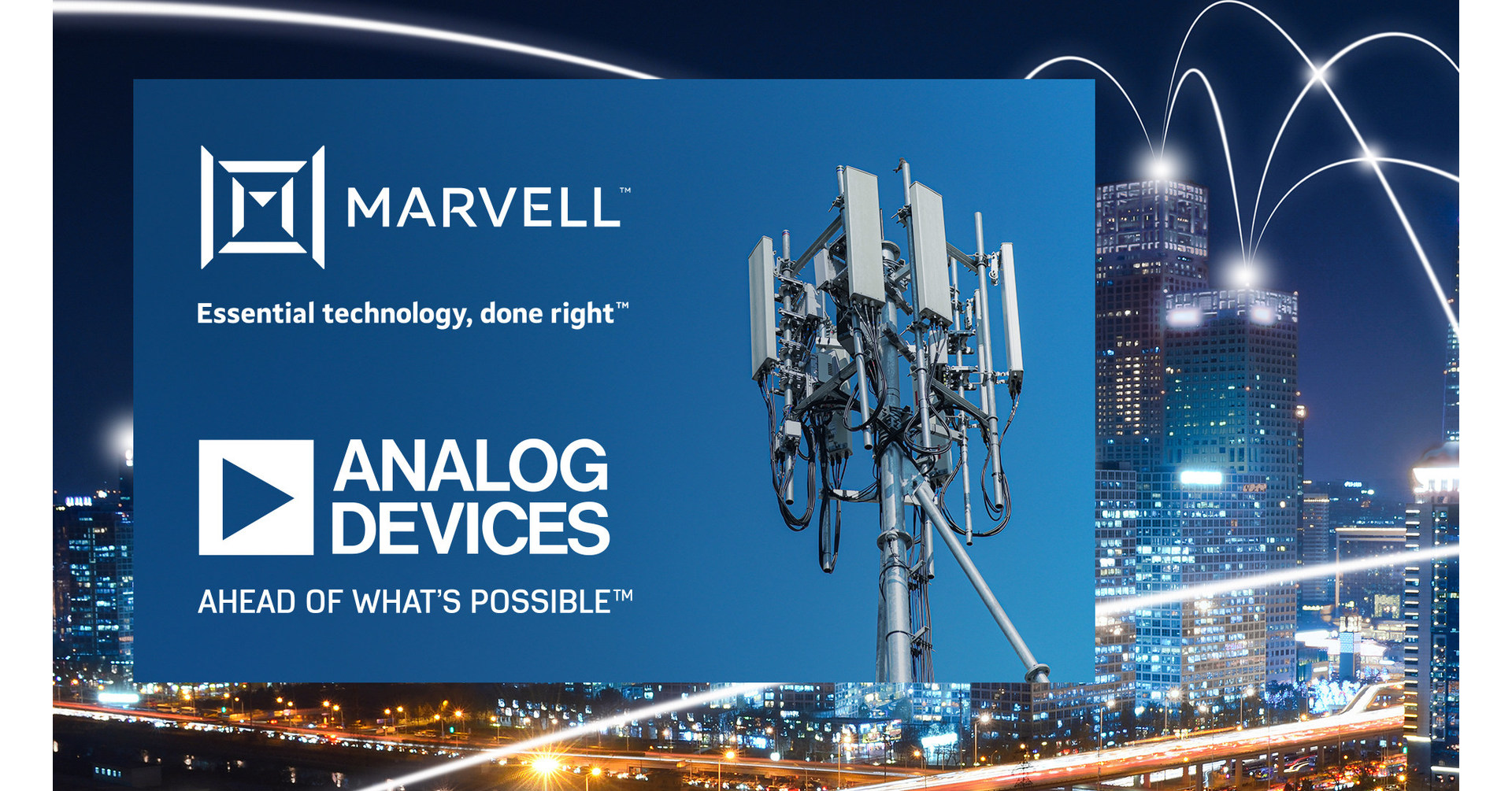 Marvell and Analog Devices Announce 5G Massive MIMO Radio Unit Solutions