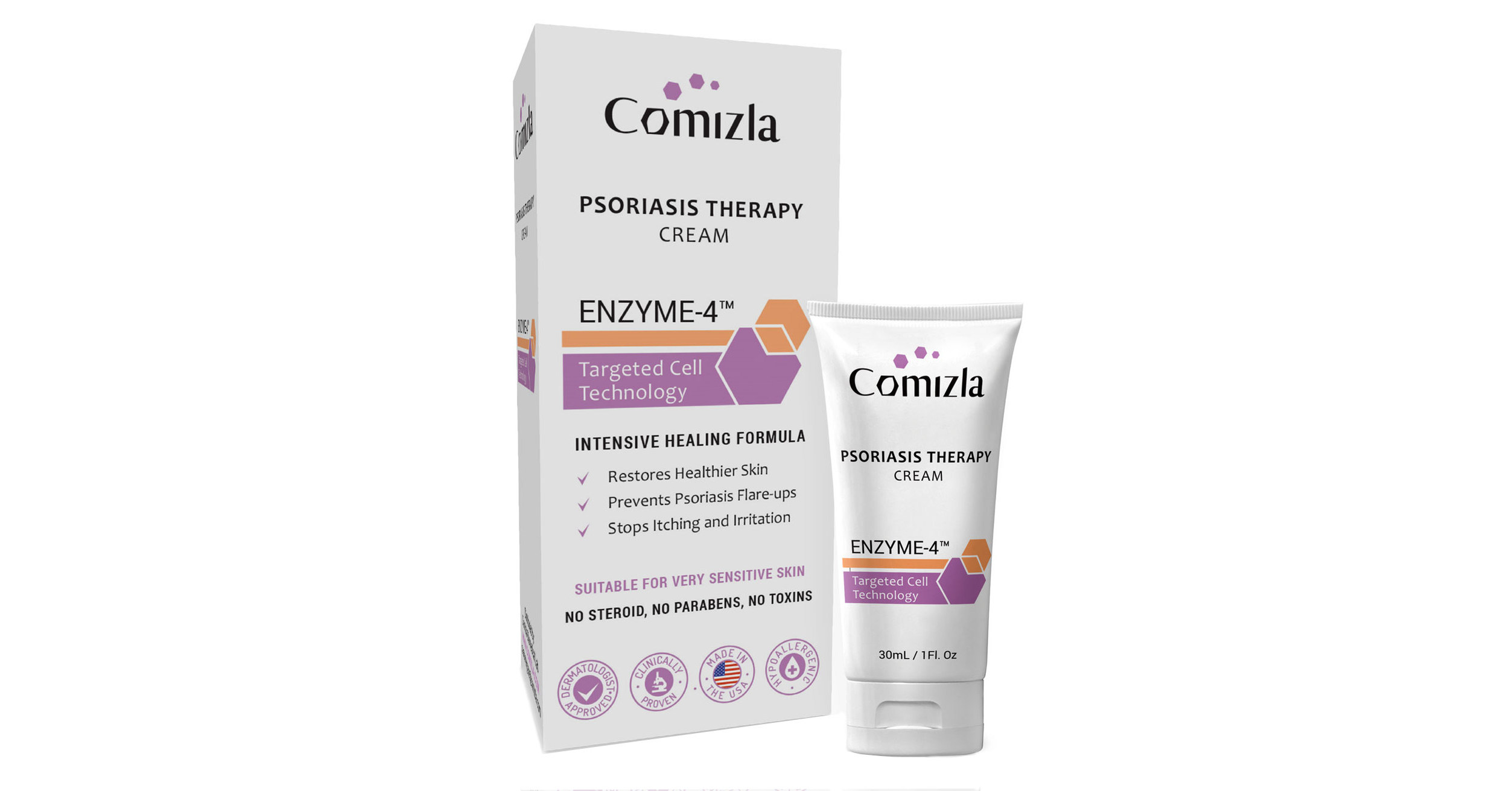 Comizla Biomedical Launches Non-Steroidal OTC Psoriasis Treatment