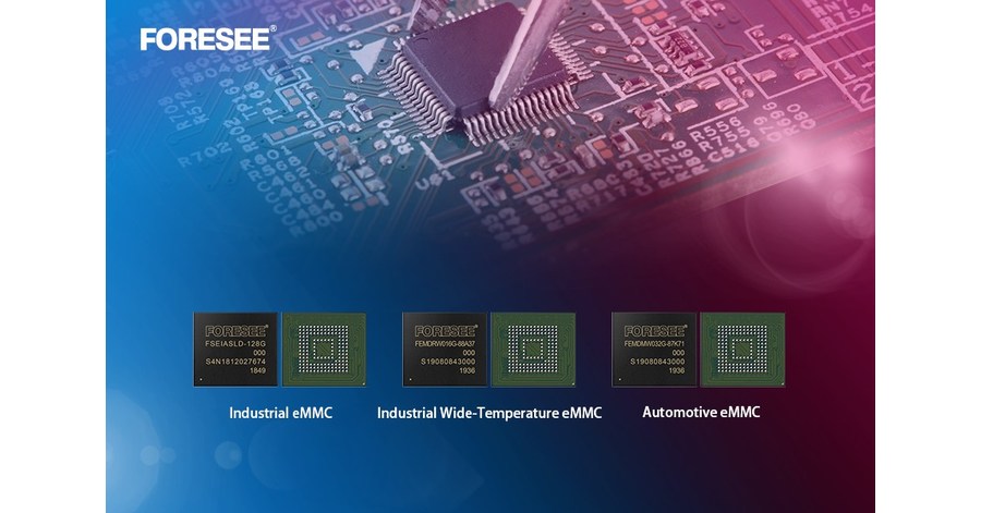 Longsys Launches FORESEE Industrial/Automotive Grade eMMC Products to ...