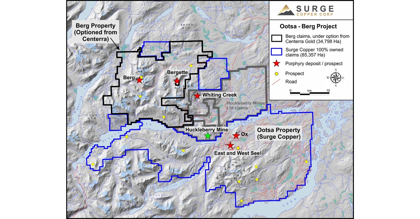Surge Copper Signs Option Agreement to Acquire a 70% Interest in The ...