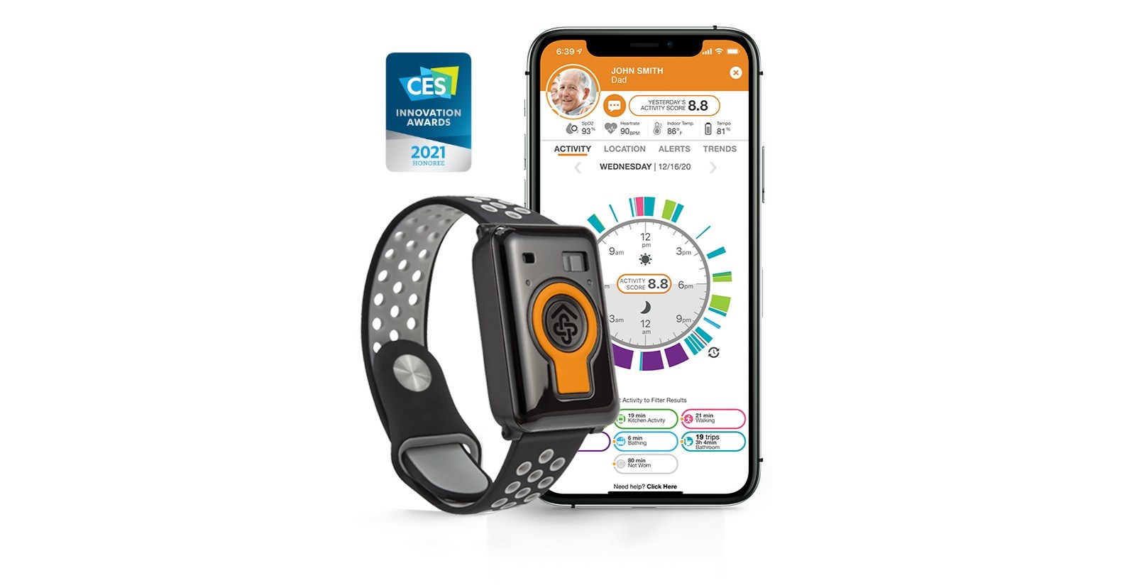 CarePredict Named CES 2021 Innovation Awards Honoree for Second ...