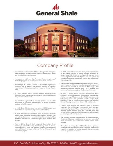 General Shale Announces Acquisition of Meridian Brick to Become Leading ...