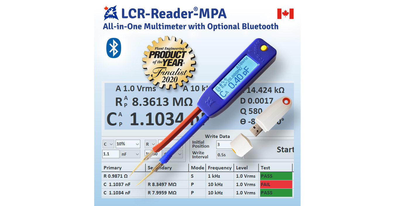 Digital Multimeter LCR-Reader-MPA Enters the Finals for "Product of the ...