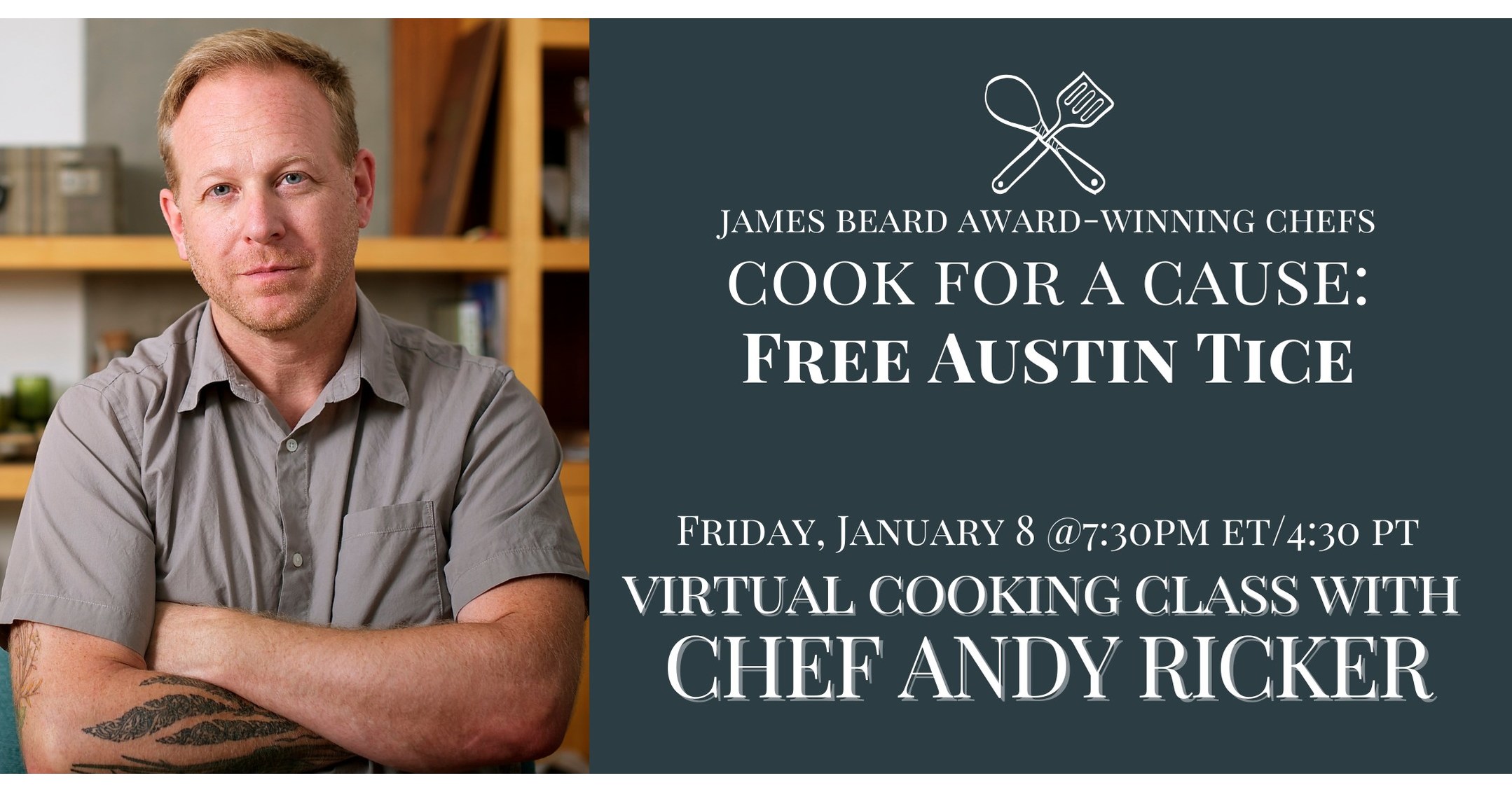 James Beard Award-winning Chef Andy Ricker to Cook for a Cause: Freedom ...