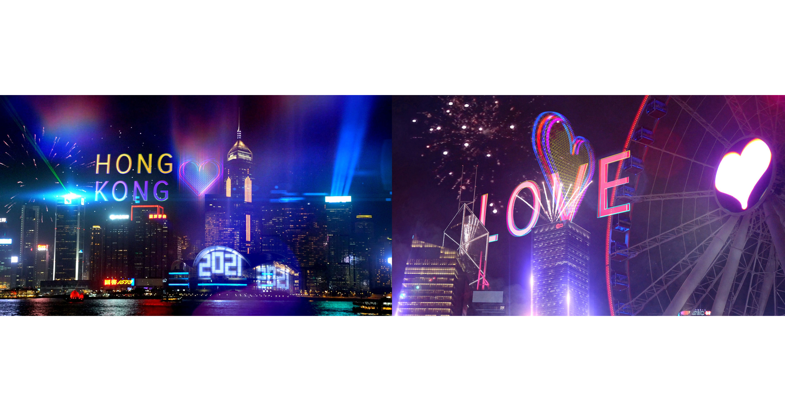 "Hong Kong New Year Countdown Celebrations" Goes Online for the First Time