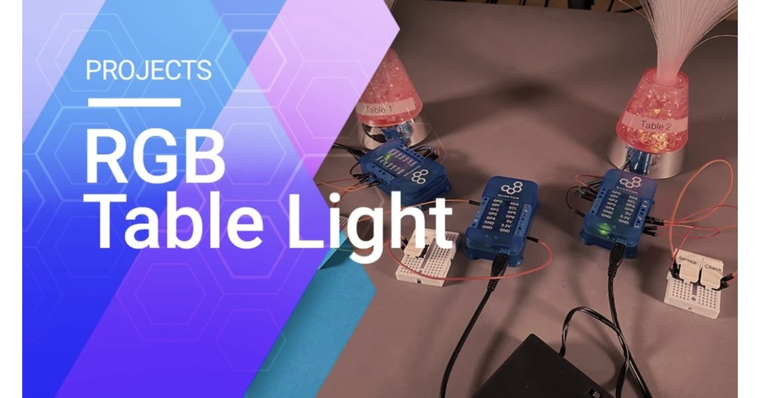 Quantum Integration's RGB Table Light Project Shows How Easily Ideas ...