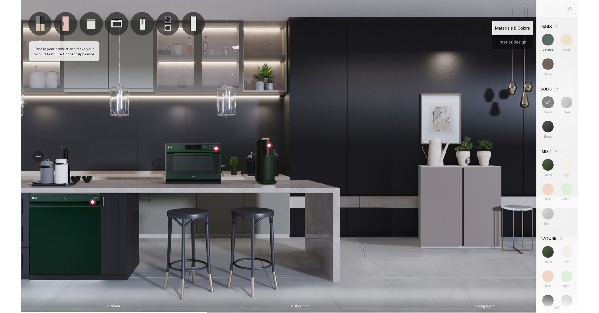 LG Introduces Designer Appliances at CES 2021