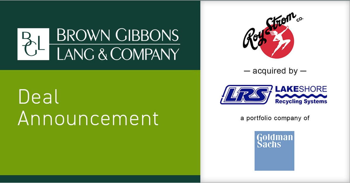 BGL Announces the Sale of Roy Strom Family of Companies to Lakeshore ...
