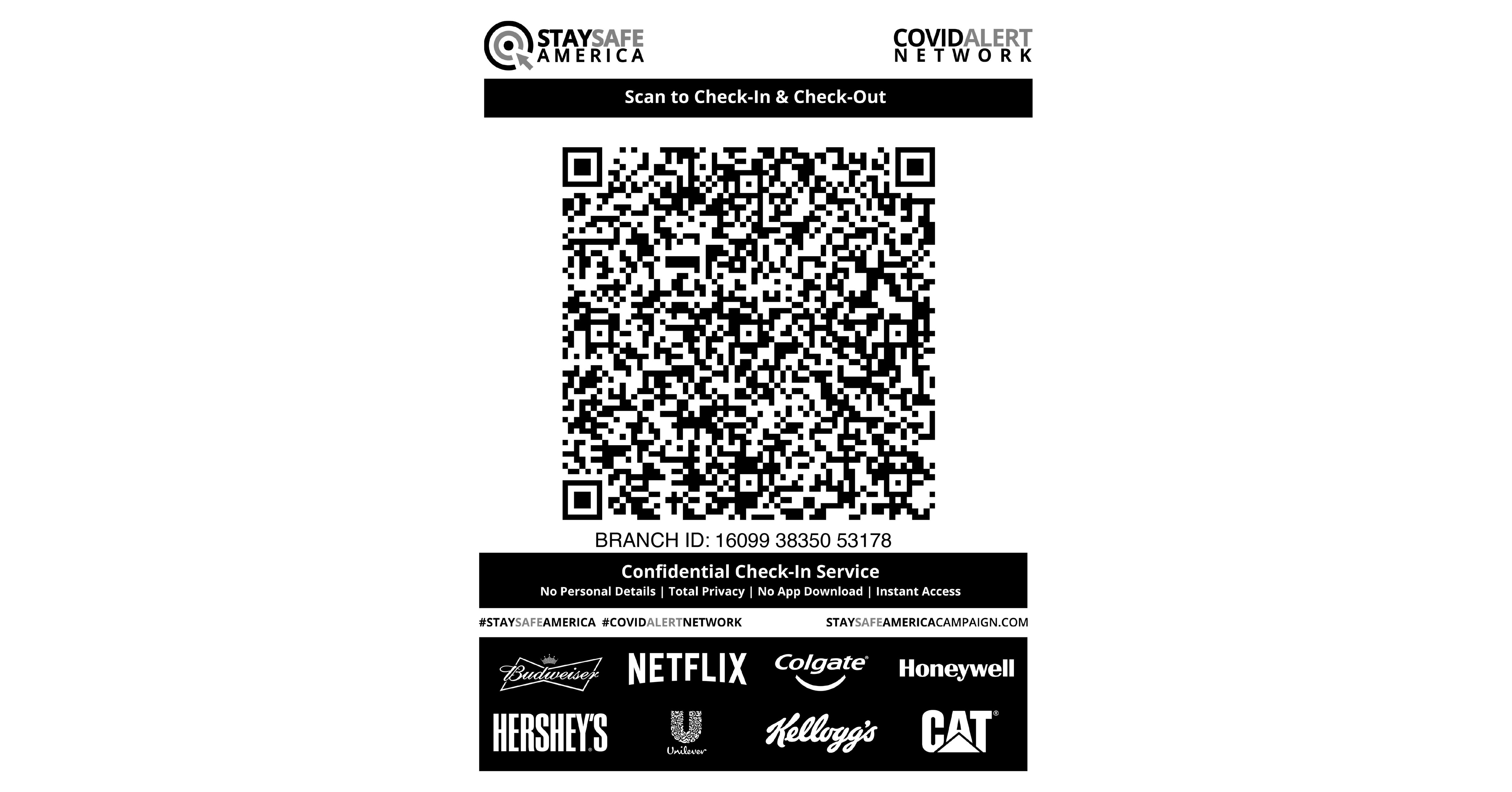 Stay Safe America Launches COVID Alert Network