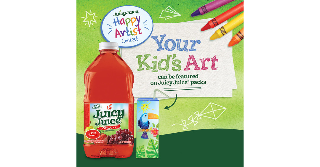 Juicy Juice Launches Nationwide 'Happy Artist' Contest to Encourage ...