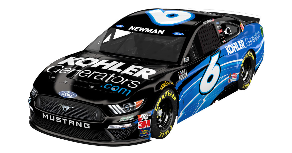 Kohler Generators Joins Roush Fenway Racing as an Anchor Partner on No. 6