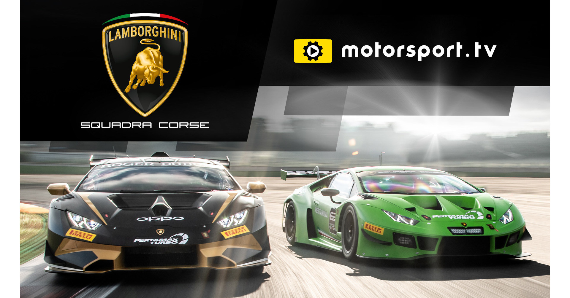 Lamborghini Squadra Corse Launches Dedicated Channel With Motorsport.tv