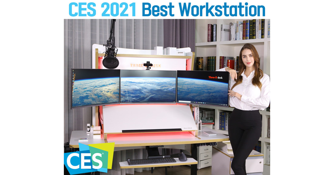 2021 Office Trend: In the non-face-to-face era, Three-D desk, a smart ...