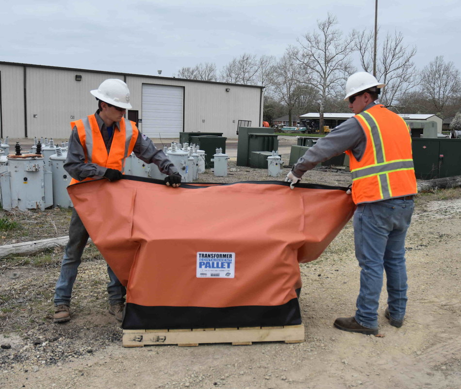 Andax Introduces Its Latest Innovation - Transformer Containment Pallet™