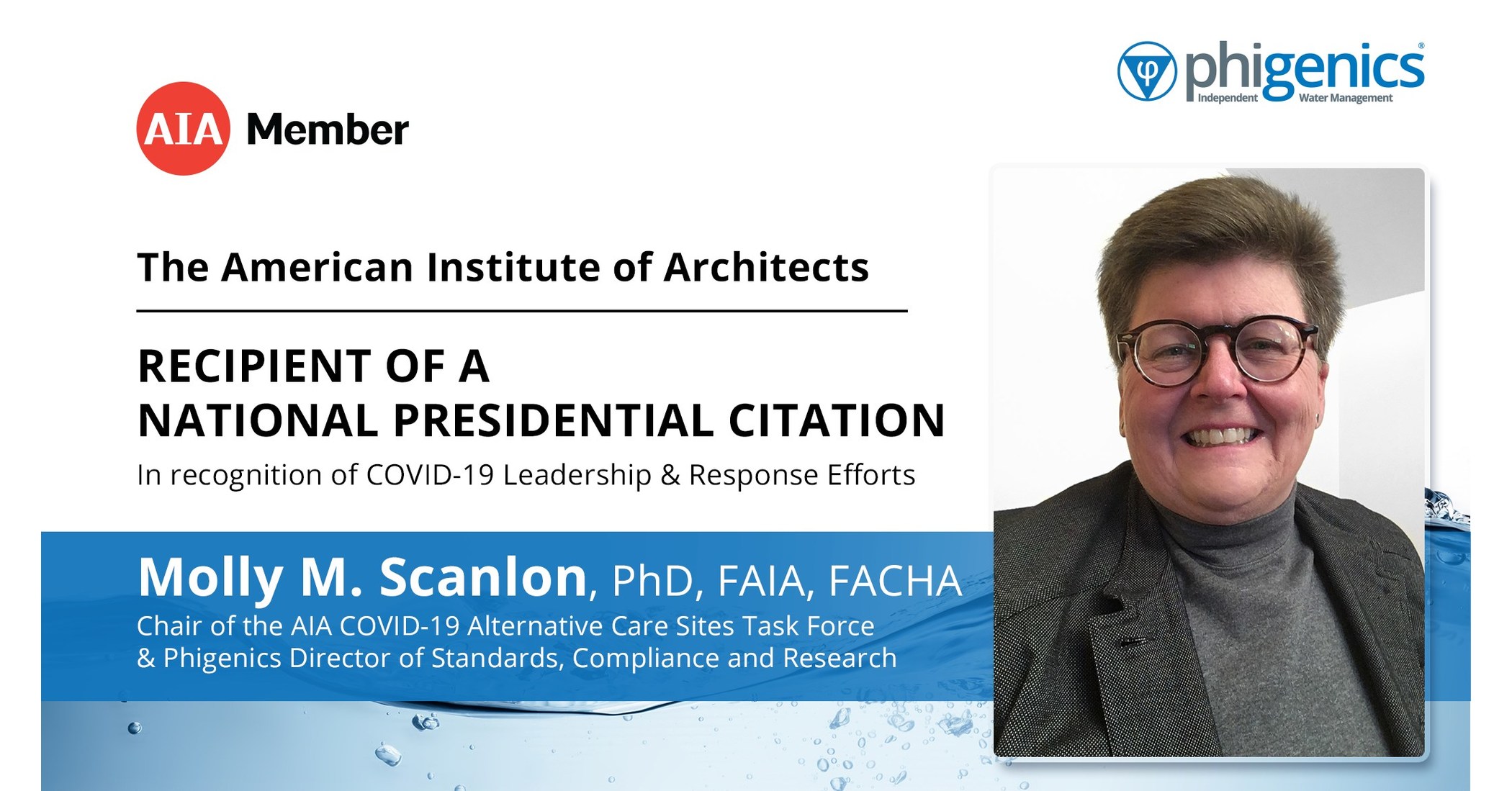 Phigenics' Molly M. Scanlon awarded an American Institute of Architects ...