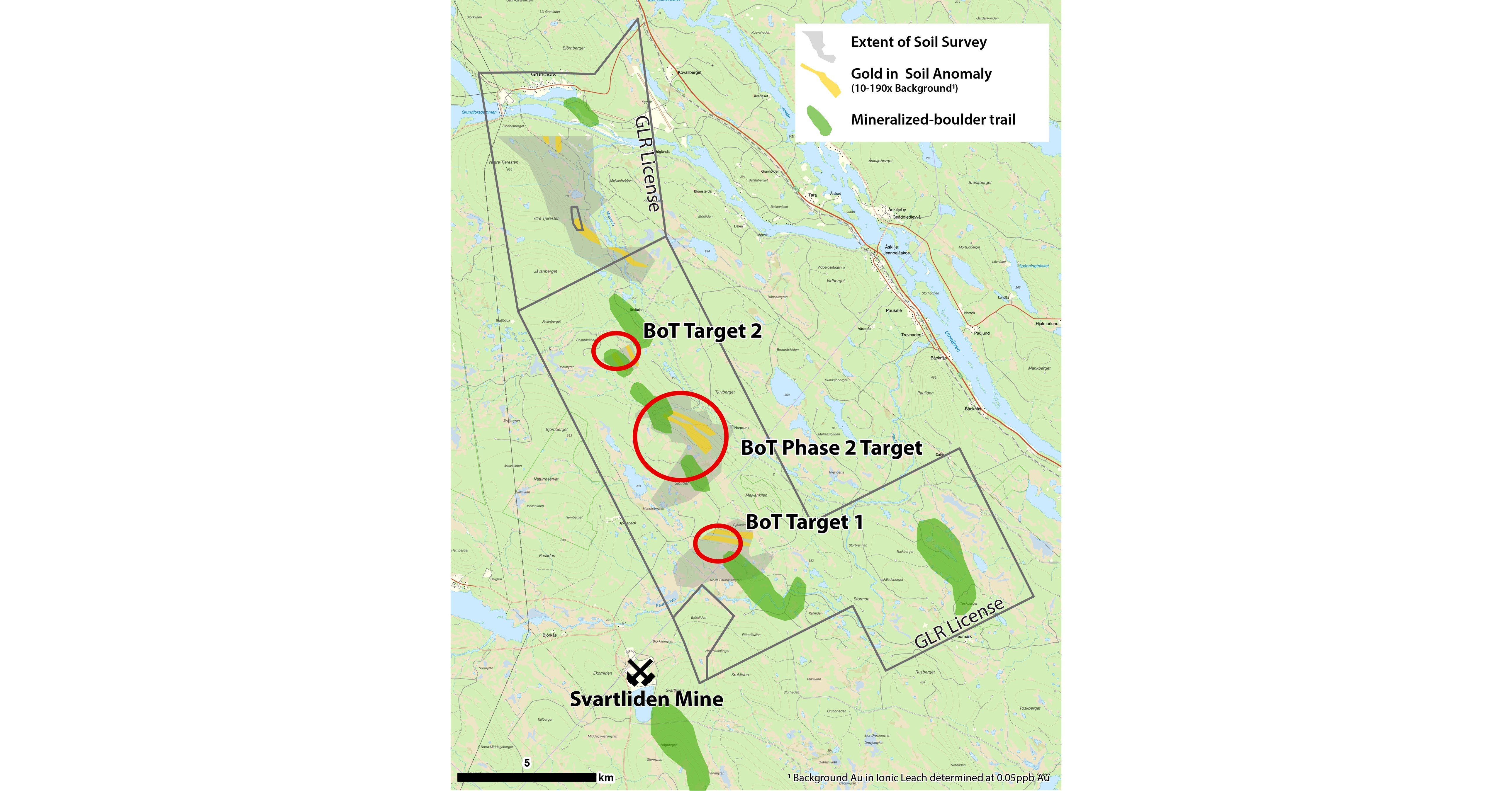 Gold Line Resources Provides Exploration Update and Announces Base of ...