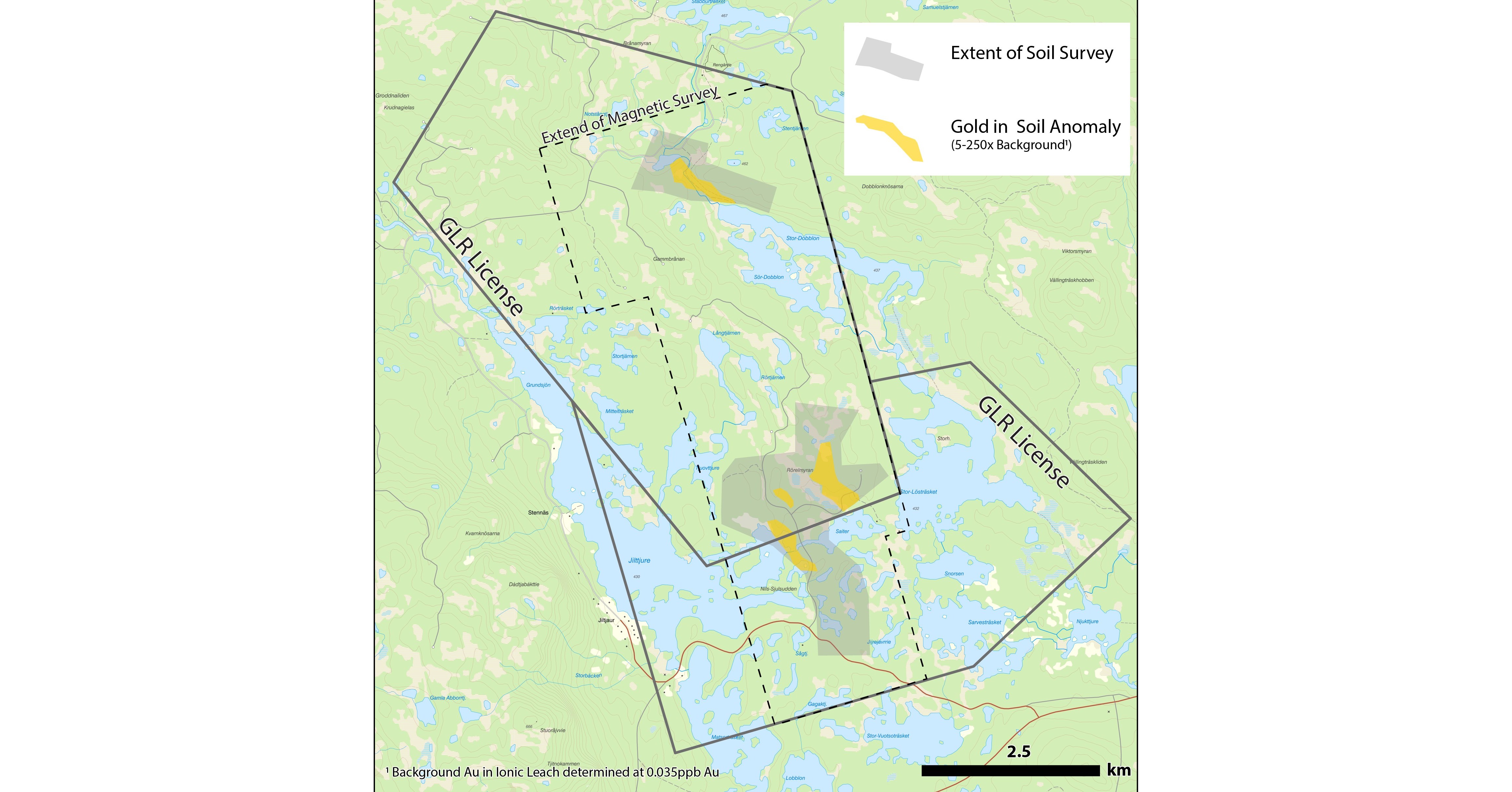 Gold Line Resources Provides Exploration Update and Announces Base of ...