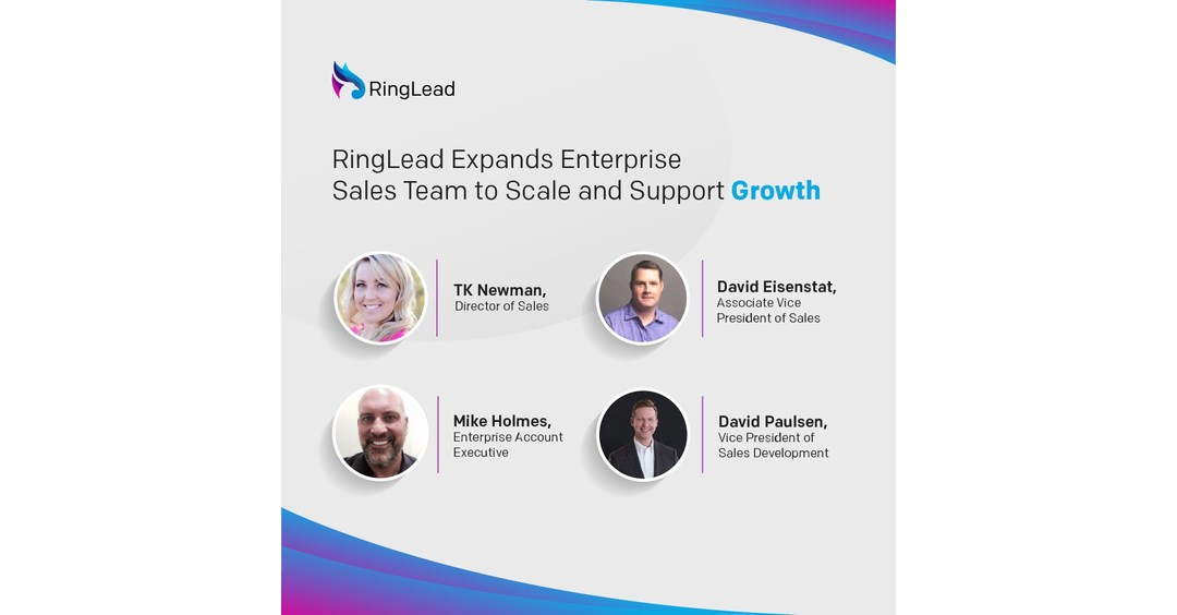 RingLead Expands Enterprise Sales Team to Scale and Support Growth