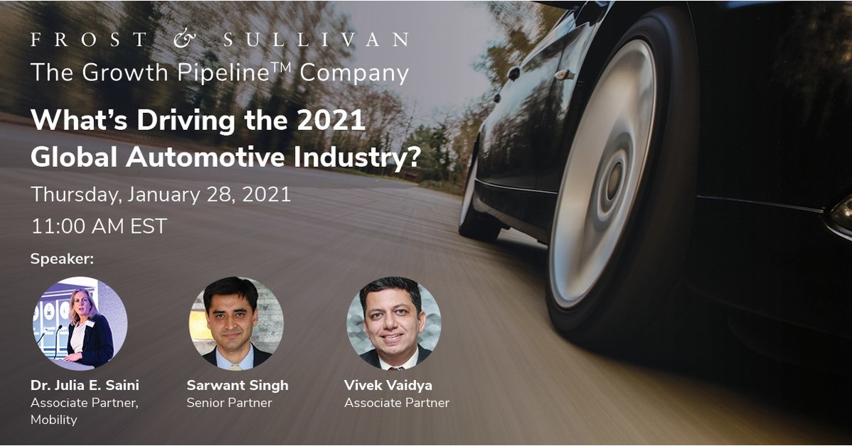 Frost & Sullivan Experts Present a Strategic Outlook of the Global Automotive Industry in 2021