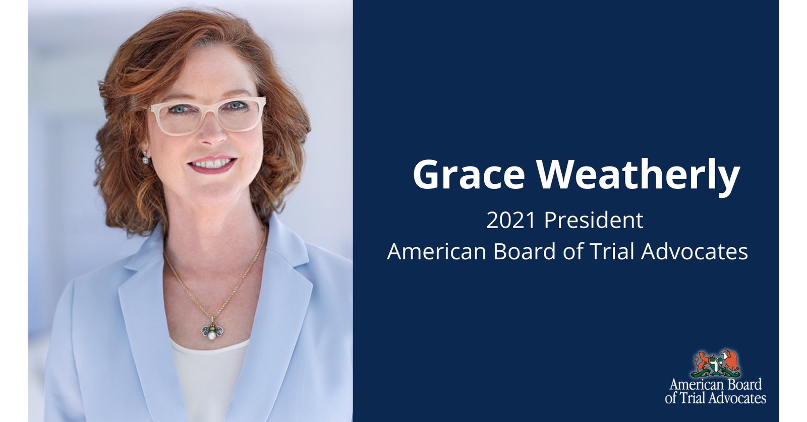 Grace Weatherly Sworn In As National President of the American Board of ...