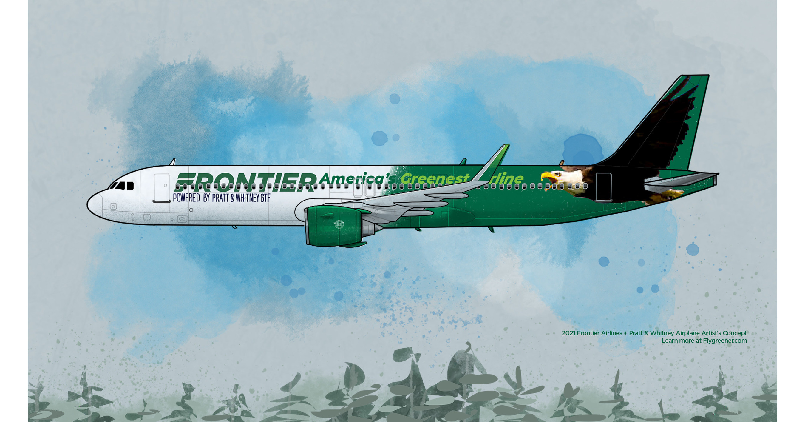 Frontier Airlines New Livery