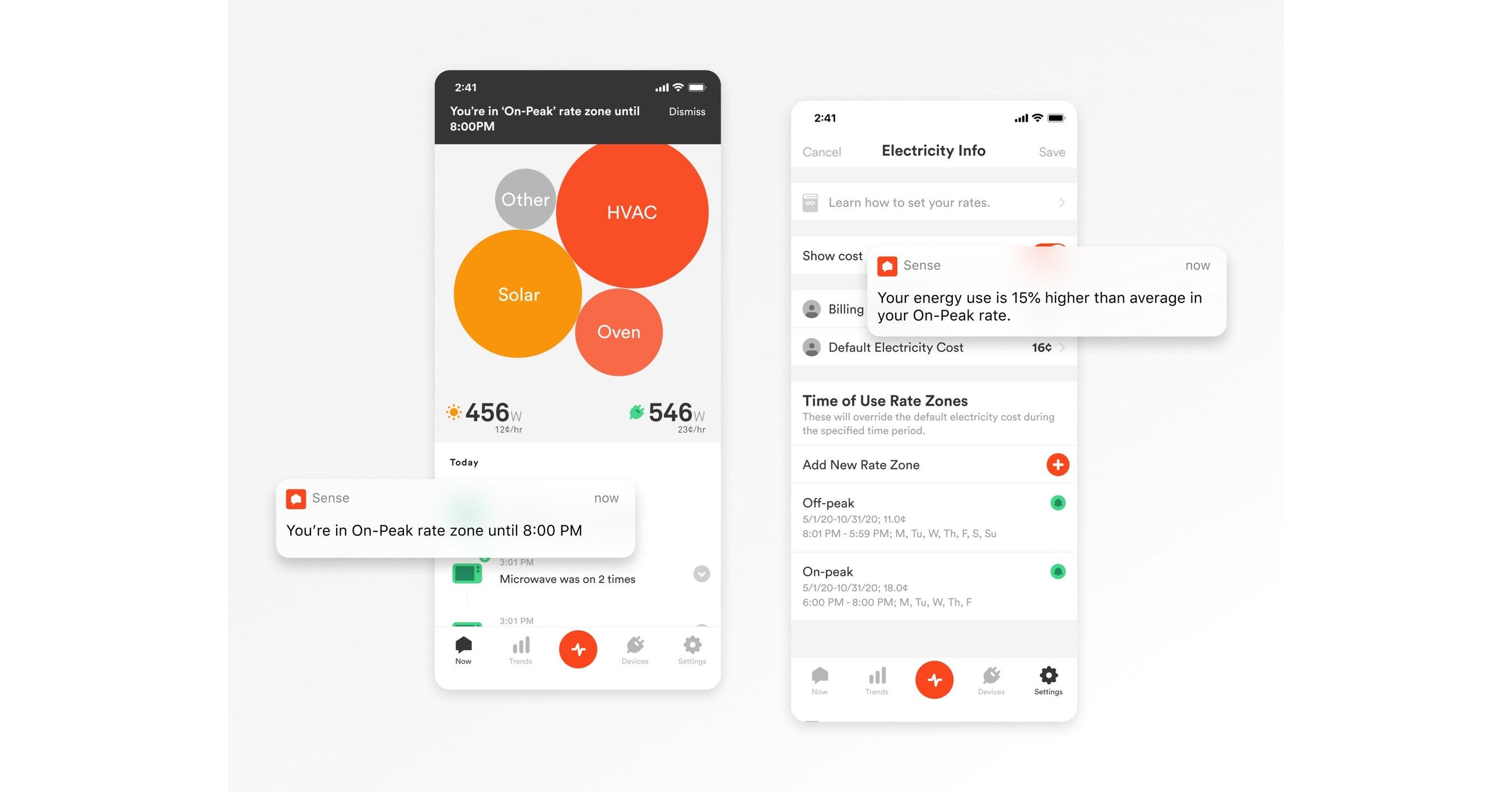 Sense Home Energy Monitor adds Time of Use feature that helps consumers ...