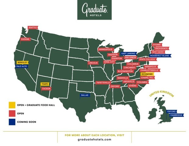 C3 and Graduate Hotels® Announce Launch of Graduate Food Hall, a New ...