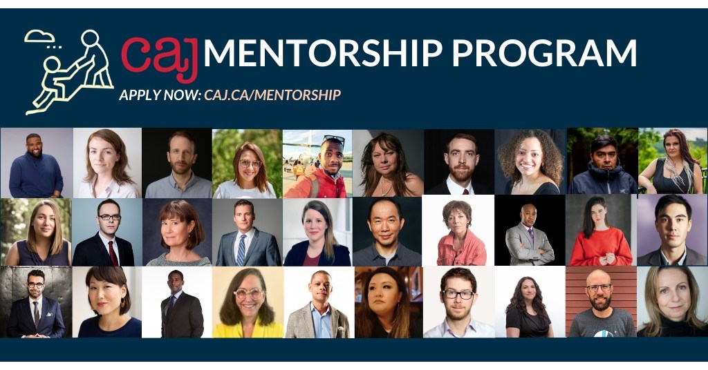 Thirty Top Journalists To Mentor CAJ Members