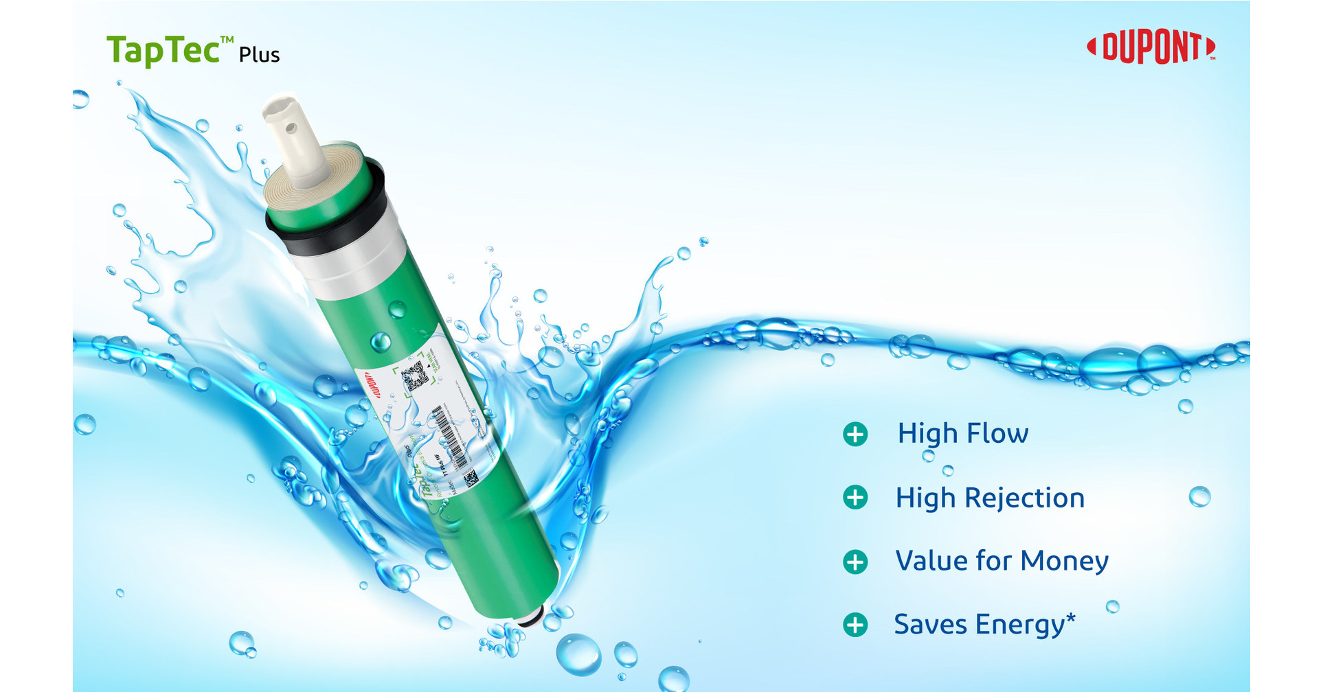 DuPont Water Solutions Launches TapTec™ Plus HF in India