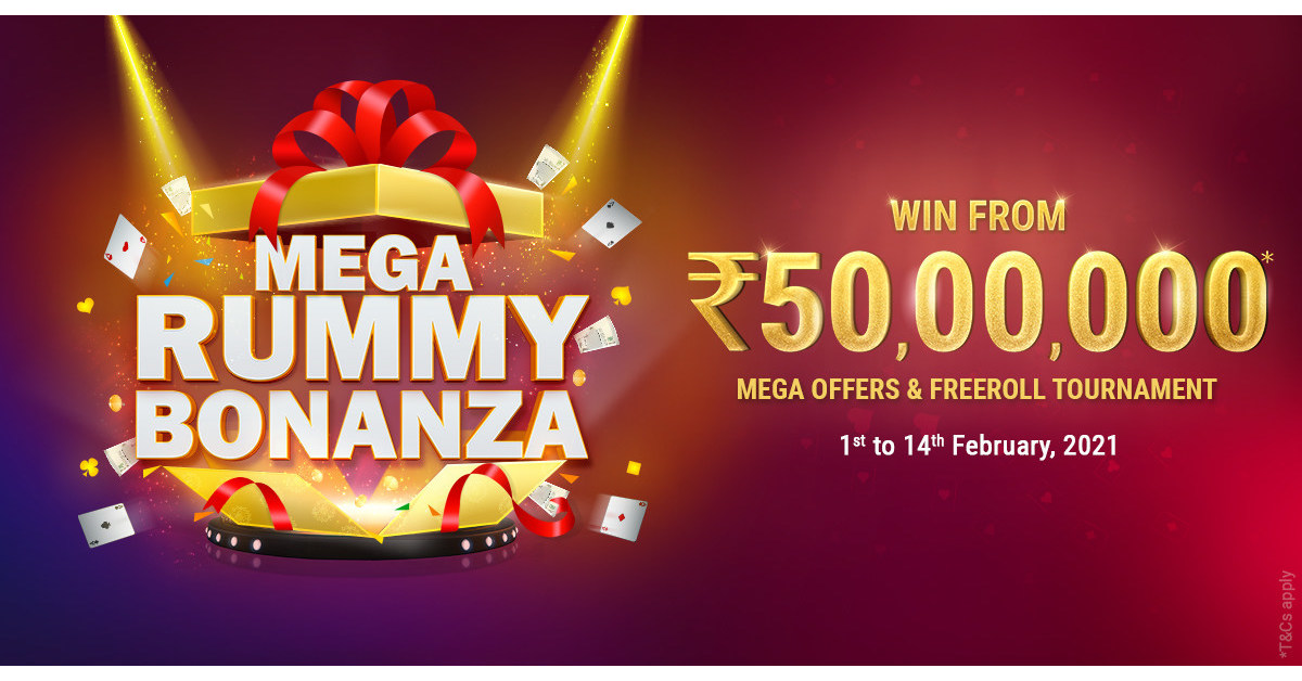Mega Rummy Bonanza, with giveaways worth Rs.50 Lakhs, on KhelPlay Rummy