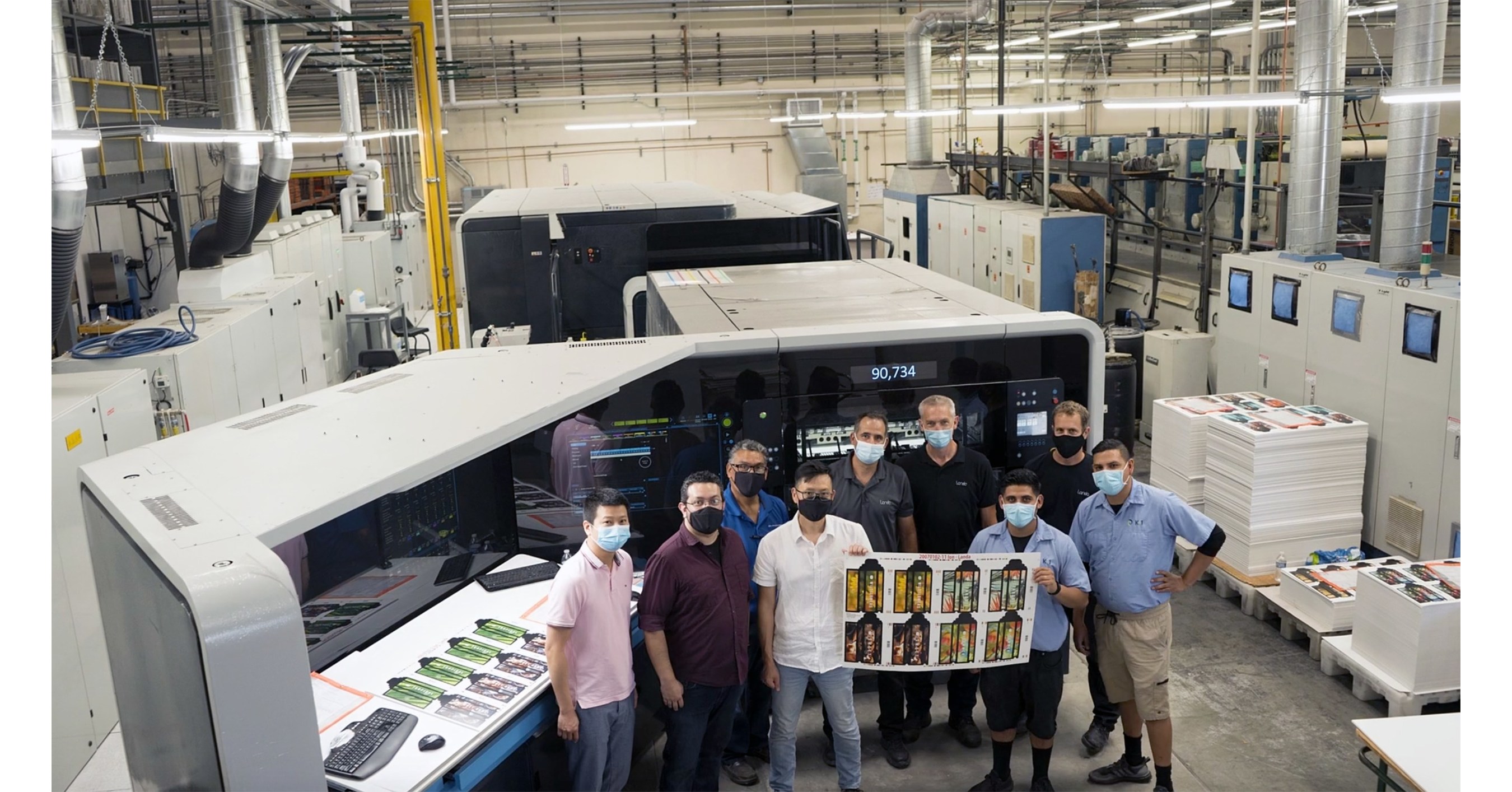 K1 Packaging Group Introduces the First Landa Digital Printing Press on ...