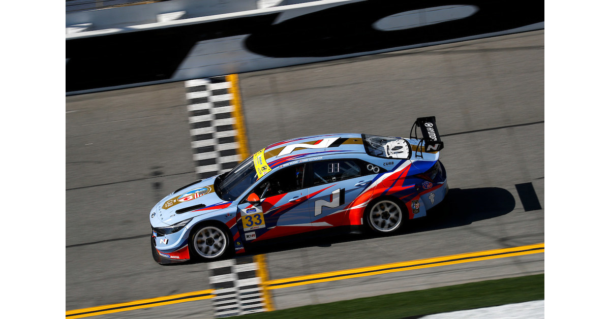 Hyundai Motorsports Makes History at Daytona International Raceway