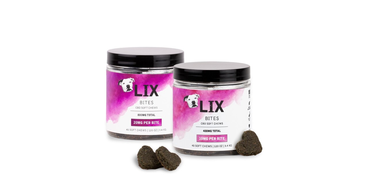 LIX Launches Broad Spectrum CBD BITES, Soft Chews for All Animals
